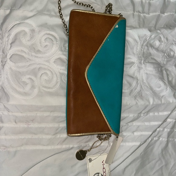 Bags | Beautiful Color Clutch Never Worn With Tag Has A Slight Peel On ...